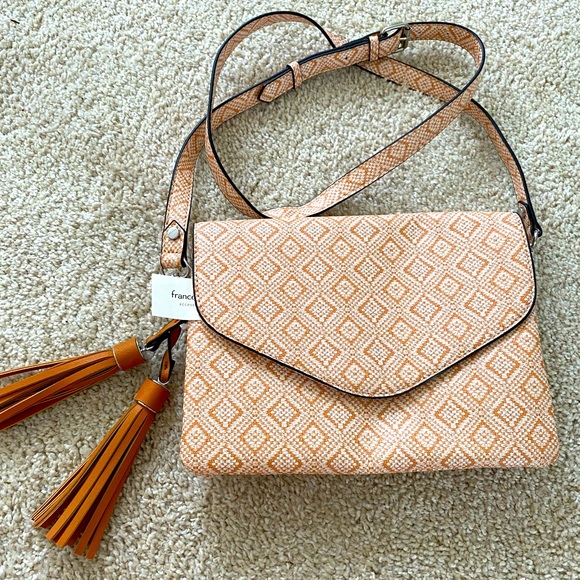 Francesca's Collections | Bags | Nwt Francescas Crossbody Knit ...